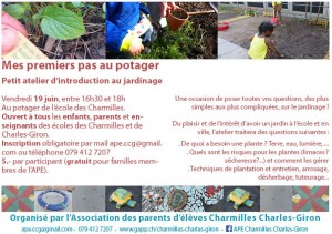 Premiers pas au potager - FAPEO